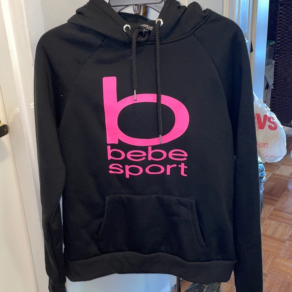 bebe | Tops | New Bebe Sport Logo Hoodie | Poshmark